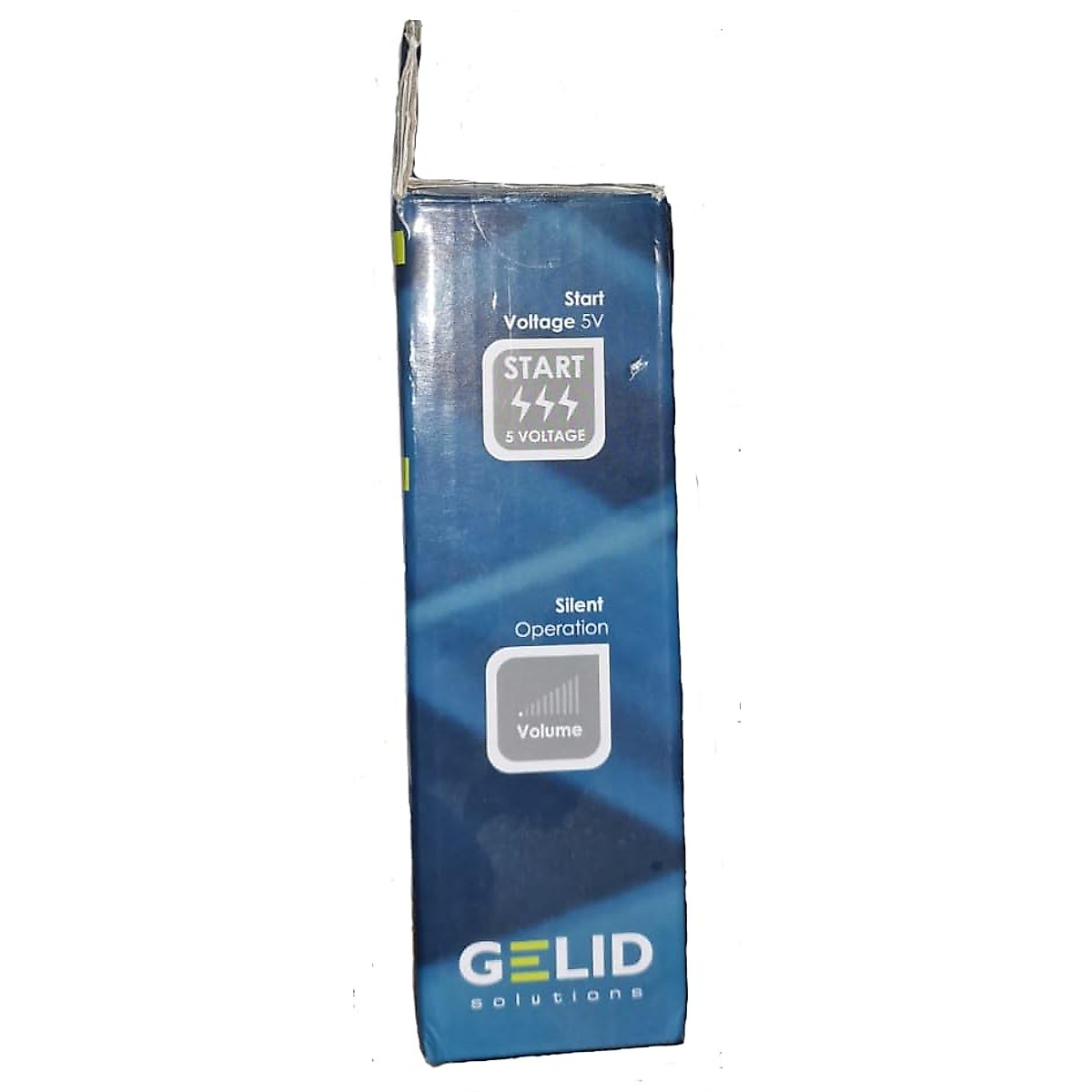 Gelid Solutions PCI Slot Fan Holder|2 x Slim 120mm UV Blue Fan|High Airflow with Quiet Operation|SL-PCI-02|Blue