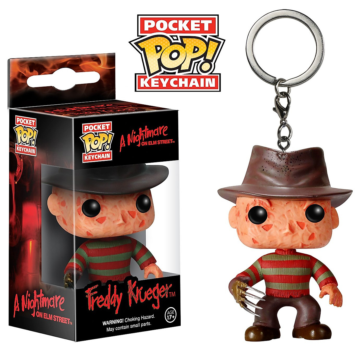 Funko Nightmare on Elm Street Freddy Krueger Pop! Figure Key Chain