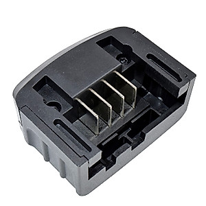 HQRP 20V Li-Ion Battery Charger Compatible with Black and Decker LC3K220 LCSSW220 LHT120 LHT2220 LHT2220B CHH2220 Trimmer Sweeper