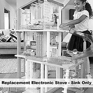 Replacement Part for Barbie Dreamhouse Playset - FHY73 - Replacement Electronic Stove-Sink