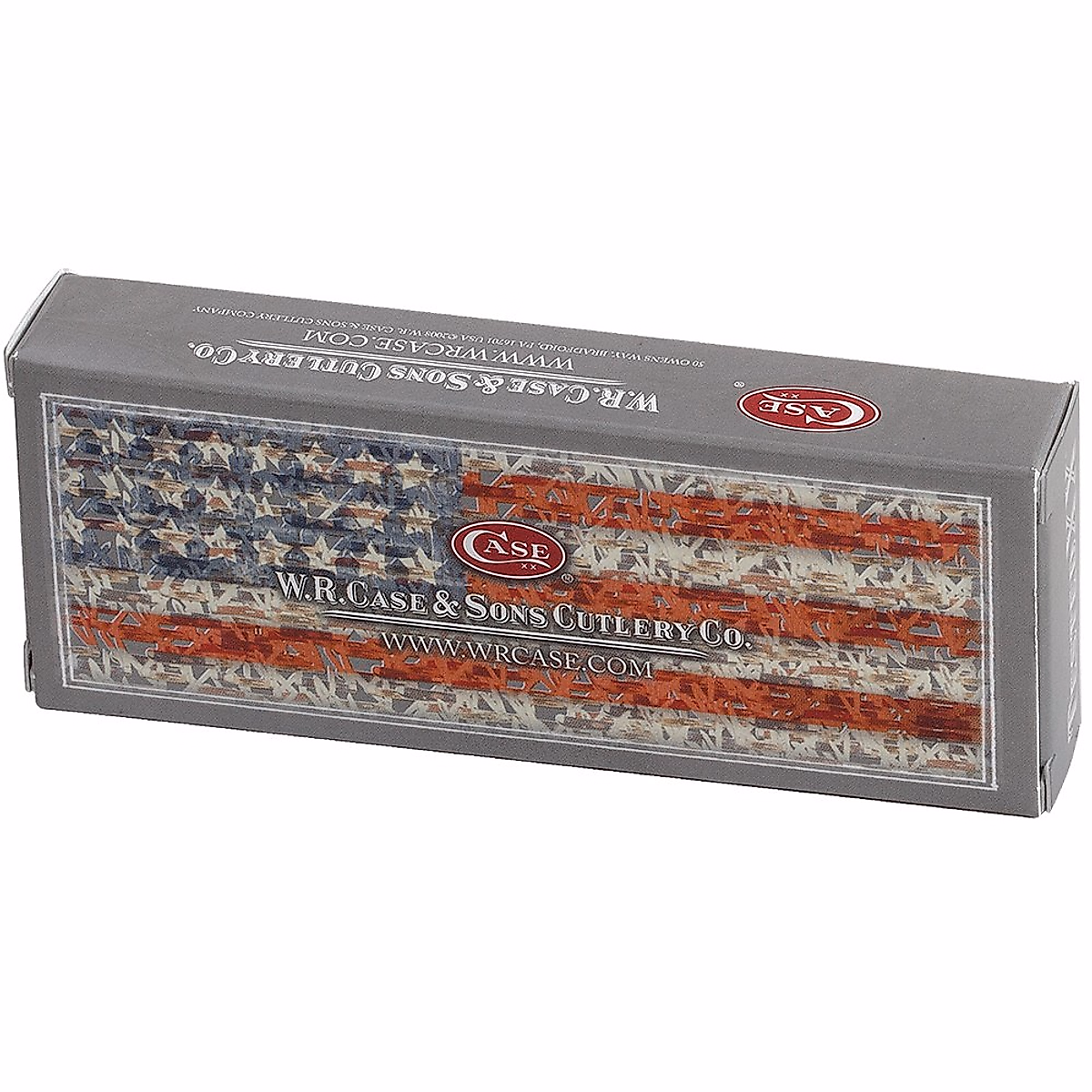 Case WR XX Pocket Knife Rough Black Jigged Synthetic Trapper Item #18221 - (6254 SS) - Length Closed: 4 1/8 Inches