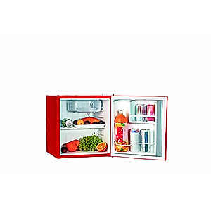 Frigidaire EFR115-RED 1.6 Cu Ft Compact Fridge for Office, Dorm Room, Mancave or RV, Red