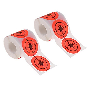 Tongina 500 Pieces High Visibility Targets 2 Target Stickers