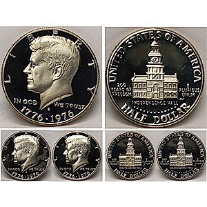 1976-S - GEM CLAD PROOF - KENNEDY HALF DOLLAR