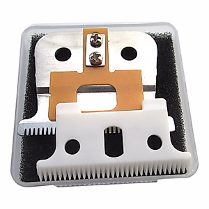 GRABOTE T Blades for Andis T outliner Andis Gtx T Outliner Replacement Blade Andis Gtx Replacement Blade (Ceramic T blade + Steel Blade) Silver