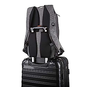 STM Myth 28L Backpack - Durable, Stylish, and Laptop Backpack for Men and Women with Pockets - Fits 15" Laptop and 16" MacBook Pro with Laptop Protection - Granite Black (stm-117-187P-01)
