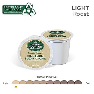 Green Mountain Coffee Roasters Cinnamon Sugar Cookie, 24 Count (Pack of 1)