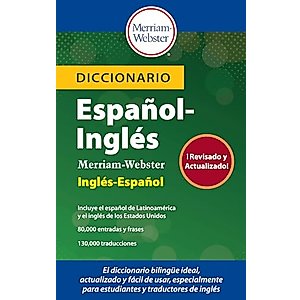 Diccionario Español-Inglés Merriam-Webster (Multilingual, English and Spanish Edition)