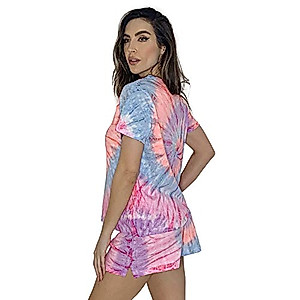 Just Love Tie Dye Shorts Set for Women 6859-10479-3X