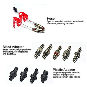 Cycobyco Mineral Oil Bicycle Hydraulic Disc Brake Bleed Kit for All Series Shimano/Magura/Tektro/ZOOM/CSC/ECHO/GIANT / HS33 / NUTT Cycling (Professional kit)