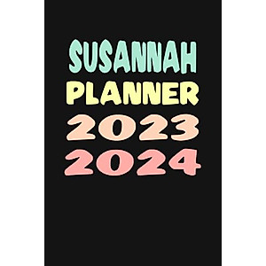 SUSANNAH: Custom Name Weekly Planner 2023-2024