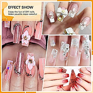 Morovan Acrylic Nail Kit with Drill - Professional Nail Kit Acrylic Set with Everything for Beginners Glitter Acrylic Powder for Nail Extension DIY Complete Starter Set