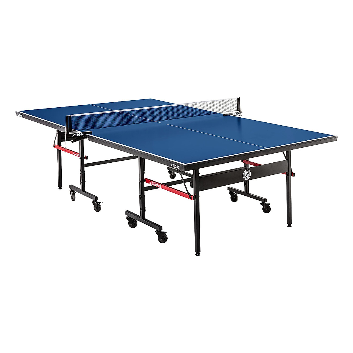 STIGA Advantage Series Ping Pong Tables - 13, 15, 19, and 25mm Tabletops - Quickplay 10 Minute Assembly - Playback Mode - Recreational to Tournament Level