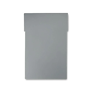 BCW Collectible Graded Card Bin Partitions - Gray | Dividers for GRADED Card Bins (Not Standard Card Bins) | Organize Your Trading Card Collection | Visible Sections, Adhesive Label-Friendly