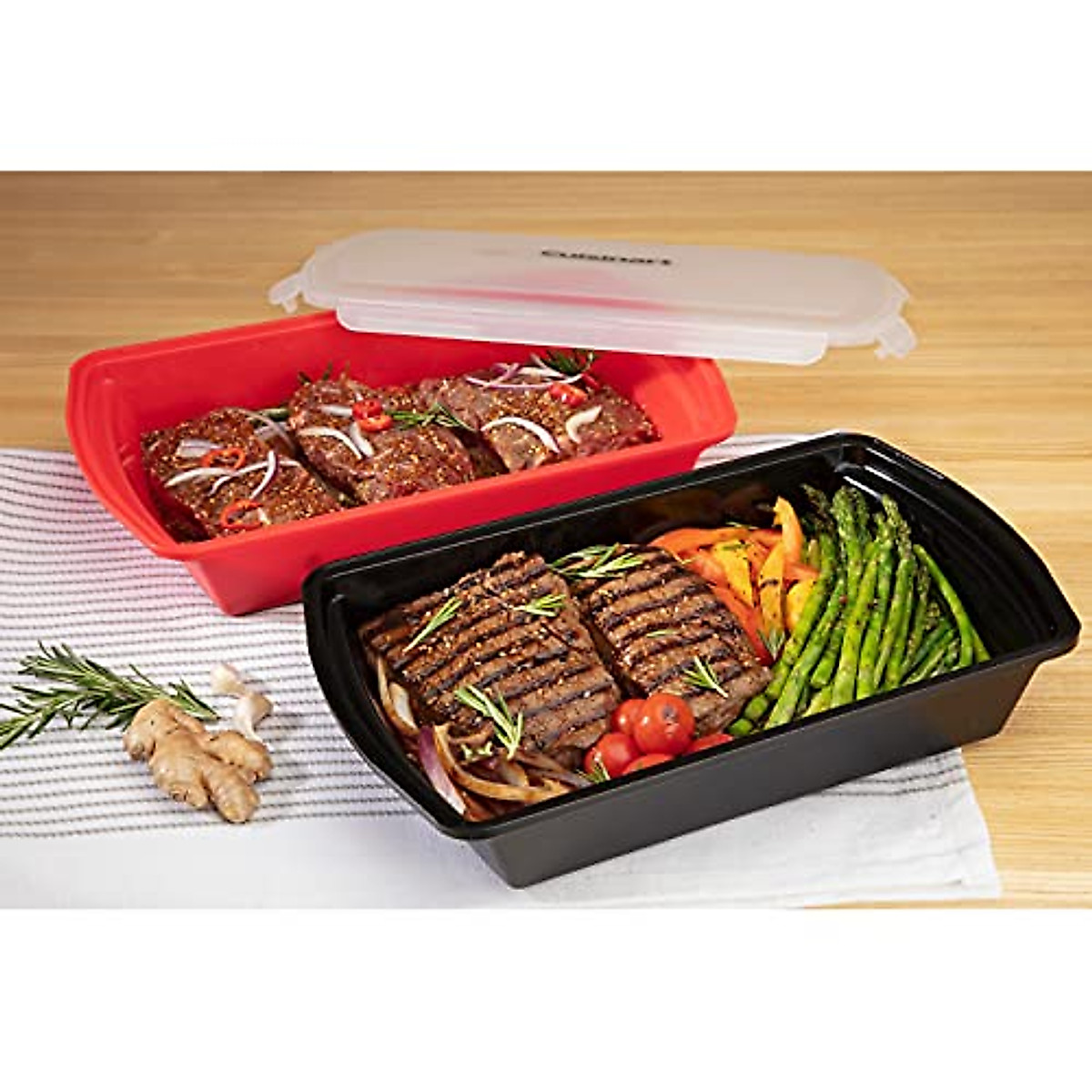 Cuisinart CMT-500 2-Pack Marinating Marinade Containers