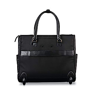 Samsonite Women's Mobile Solution Business (Black, Upright Wheeled Carryall)