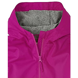The Children's Place girls Windbreaker Jacket, Aurora Pink, Medium US