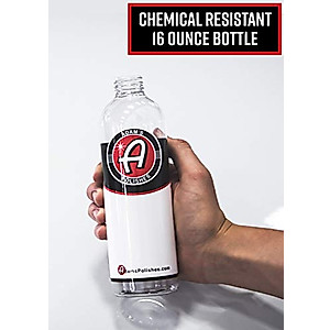 Adam's Empty Labelled Bottle (16 oz) - Heavy Duty, Chemical Resistant Bottle and Sprayer - Perfect for Gallon Refills