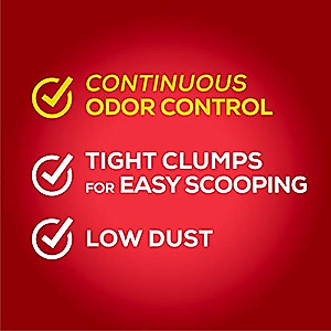 Purina Tidy Cats Lightweight Clumping Cat Litter, 24/7 Performance Multi Cat Litter - 17 lb. Box