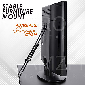 Safety Straps - Anti-Tip Strap - Baby TV Strap - TV Anchor Straps - Secure Strap - TV Earthquake Strap - TV 4 Straps - TV Tether Strap - TV Tip Strap