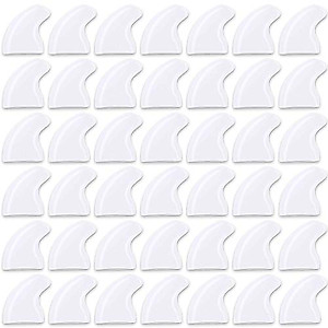 YMCCOOL 100pcs Cat Nail Caps Clear Cat Claw Covers Kitten Nail Caps Pet Tips with Adhesives and Applicators Medium