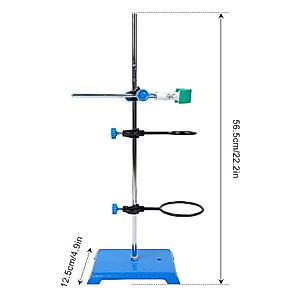 Laboratory Iron Stand, Lab Metal Support Stand High Reliability for Laboratory