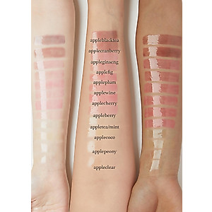 NOONI Korean Lip Oil - Appleplum | Lip Stain, Gift, Long-Lasting, Moisturizing, Plumping, Revitalizing for Dry Lips, Waterproof, No Peel Off, Korean Lip Tint, Red Tinted Lips, 0.12 Fl Oz