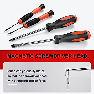 GoYwato Home Tool Kit 287PCs - Complete Repair General Hand Tool Set for Men Women - Household Tool Kit for Home Improvement with Hammer & Pliers Set & Ratchet Wrench & Socket & Portable Tool Box Case