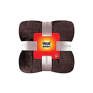 HEAT HOLDERS Personal-Sized Throw Hot Chocolate / 50" X 70"