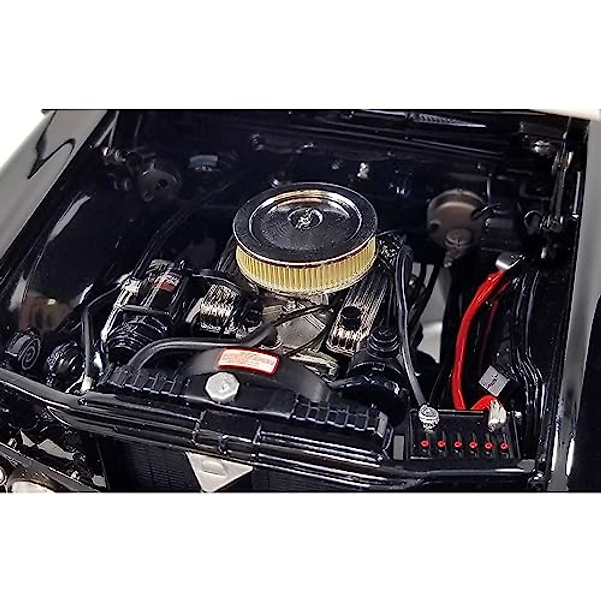 1964 Riviera Custom Cruiser Black Limited Edition to 354 Pieces Worldwide 1/18 Diecast Model Car by Acme A1806307