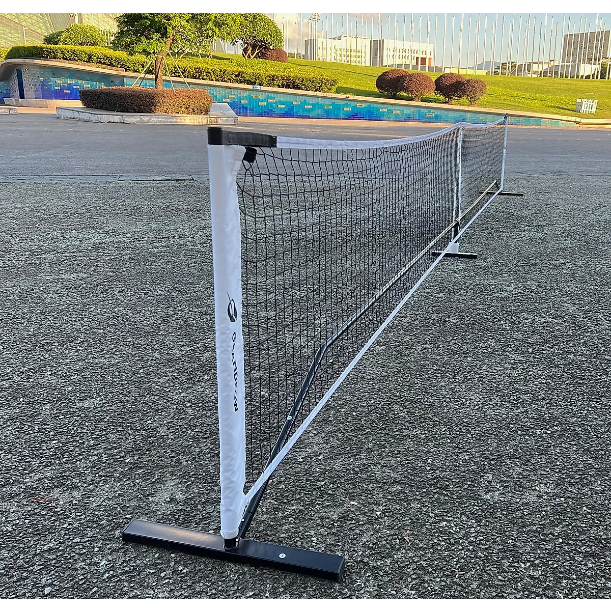 Pickleball Nets, 22 FT Regulation Size Portable Outdoor Picklenet Tennis Net with Carrying Bag for Driveway Backyards (22Ft)