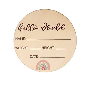 Rupert & Friends - Soft Newborn Swaddle Set Boy - Premium 5 Piece Set Including Receiving Blanket and Hello World Newborn Sign - Keep Your Newborn Safe and Warm in a Baby Muslin Blankets