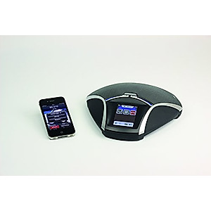 Konftel KO-910101082 Compact HD Audio Speakerphone with OmniSound Technology,Black