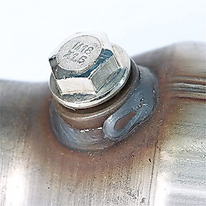 BONILORA EPA 2.5" Inlet/Outlet Universal Catalytic Converter Stainless Steel & O2 Port