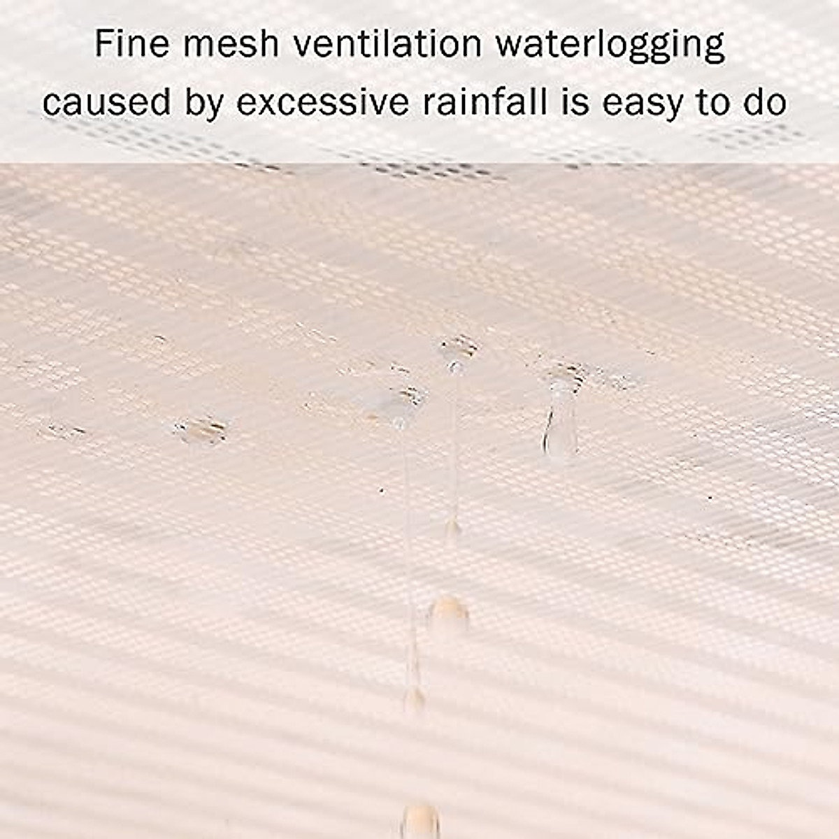 LokweeTal Herb Drying Rack Net 3 Layers Collapsible Mesh Hanging Clothes Drying Racks Windproof Hook 37x23.62x15.75 in Breathable Drying Rack