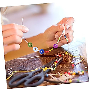 Didiseaon 1 Box Soft Ceramic Beads African Jewelry Flat Earrings Charm Bracelet Kit Clay Heishi Beads Polymer Clay Loose Beads Hawaiian Bead Charm Craft Making Beads Craft Spacer Beads Orb