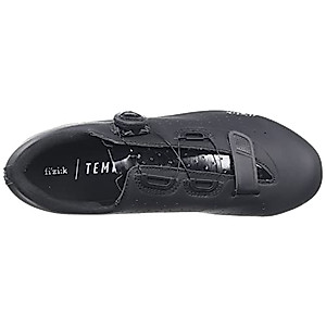 Fizik Unisex Adult Tempo Overcurve Cycling Shoe, Black/Black, 11 US