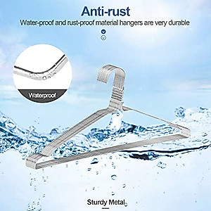 SPECILITE Heavy Duty Clothes Rack with 50 Pack Wire Hangers