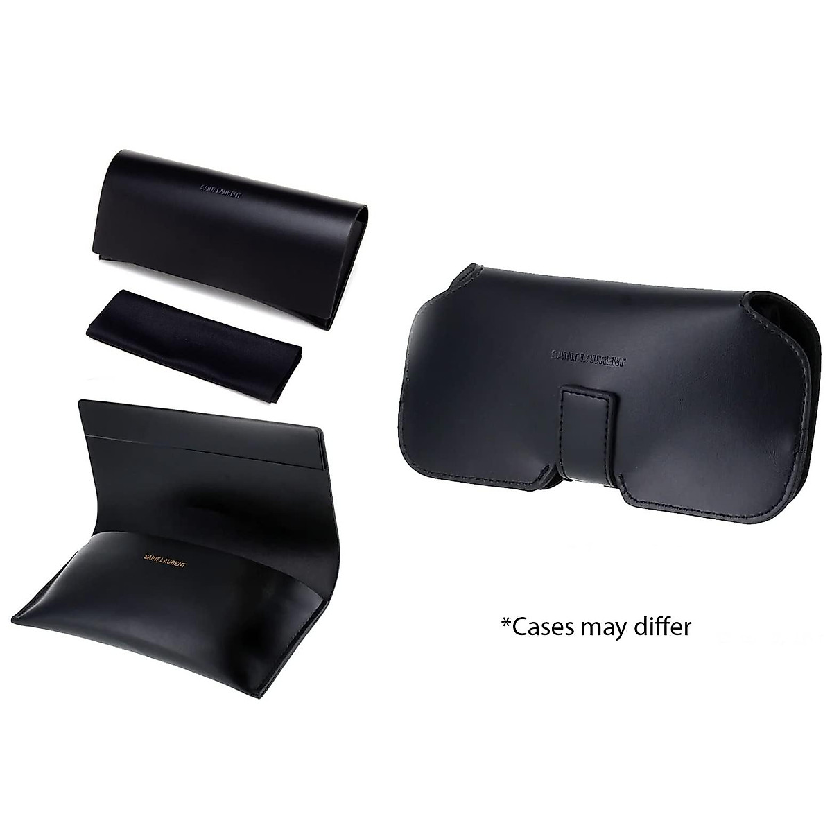 SAINT LAURENT SL 552 Cat-Eye shape Sunglasses + Bundle with eSHADES Luxury Eyewear Kit