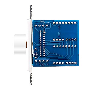 OSD 100W in Wall Volume Control Impedance Matching for Home Speakers, Rotary Knob White SVC100