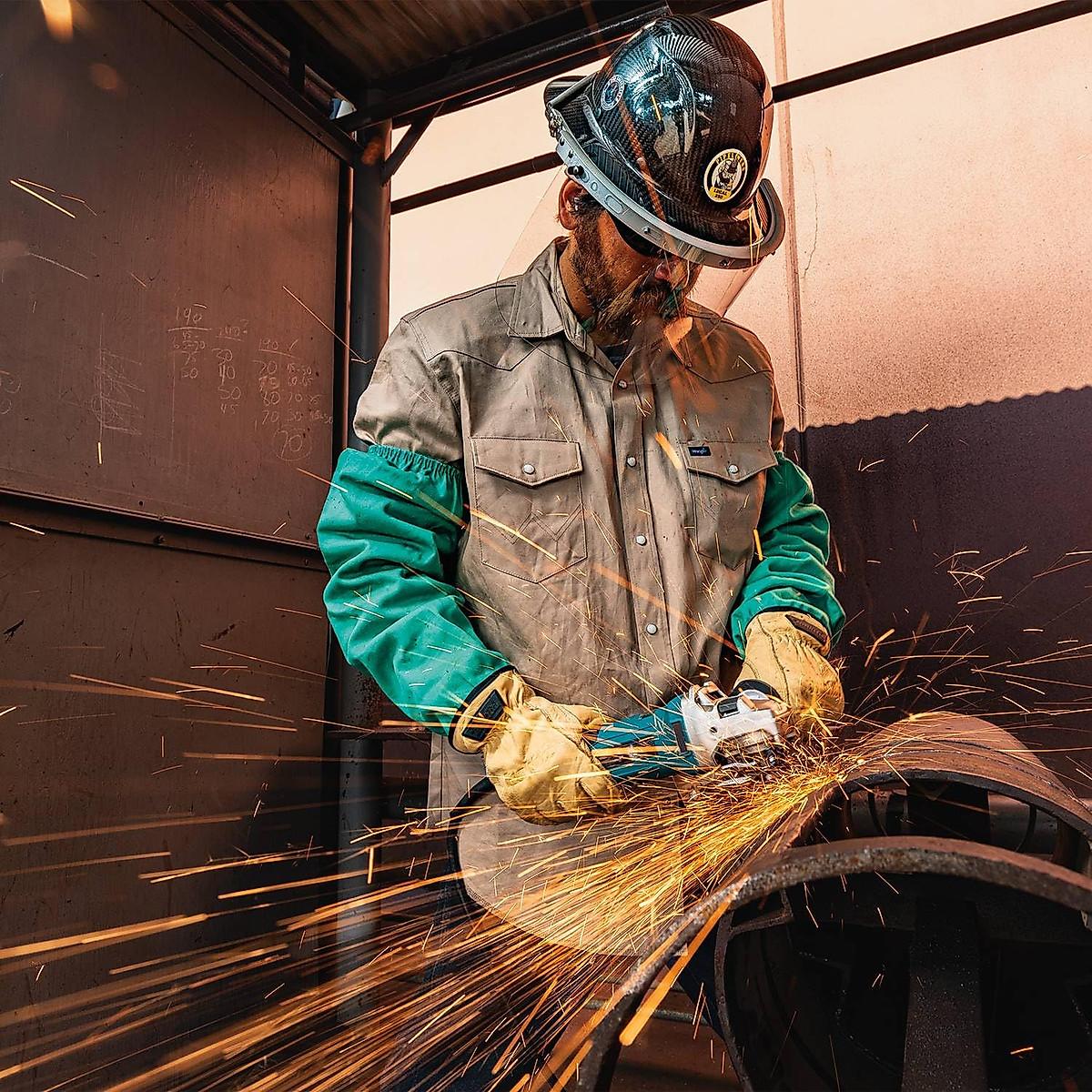 Makita GA4590 4-1/2" SJS™II High-Power Angle Grinder