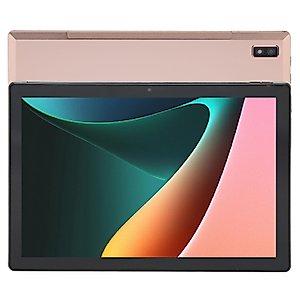 DAUERHAFT 2 in 1 Tablet, 100-240V Tablet Set 8G 256G Memory Dual SIM for Learning (US Plug)