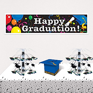 Beistle 2-Pack Graduation Banners, 15-Inch by 5-Feet