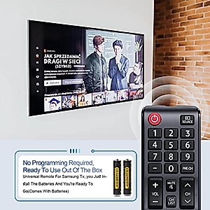 Upgrade Model Universal Remote for Samsung Tv Remote, Remote for Compatible All Samsung Smart TV, LED, LCD, HDTV, 3D, Series TV, Remote Control for Samsung Smart Tv Control Replacement