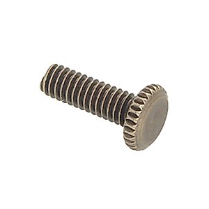 B&P Lamp® 8/32 Antique Brass Finish Thumbhead Screws, 3/4" Length