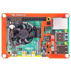 Pibow Coupé 4 (Raspberry Pi 4 only) Red