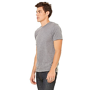 CANVAS Triblend V-Neck T-Shirt. 3415 - X-Large - Grey Triblend
