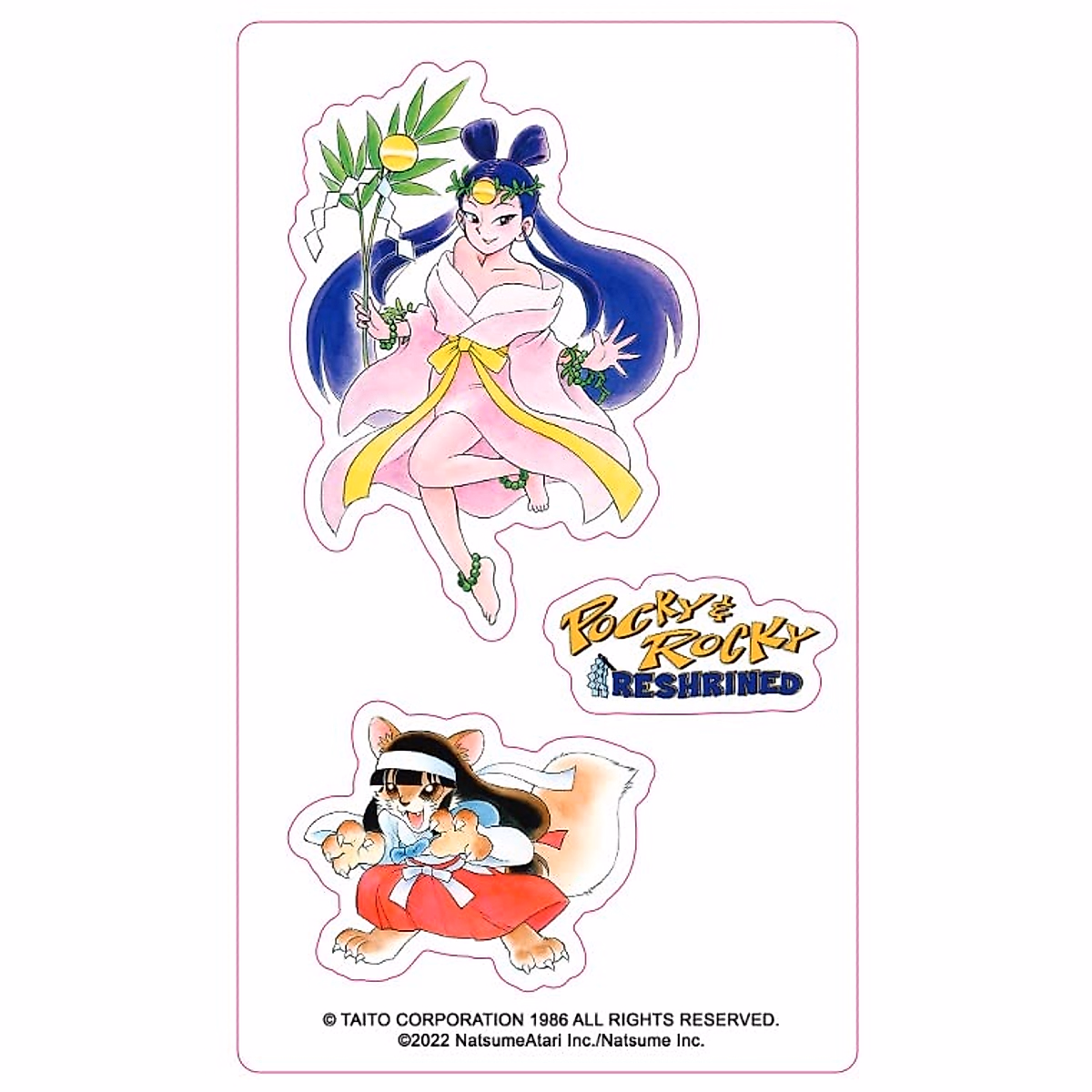 Pocky & Rocky Reshrined plus BONUS Stickers for PlayStation 4