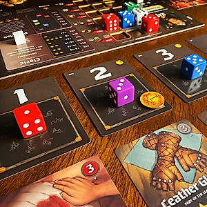 Thunderworks Games - Roll Player Board Game | A Dice Game of Fantasy Character Creation | Ages 10+ | Competitive Strategy | Family Game for 1-4 Players | 60-90 Minutes