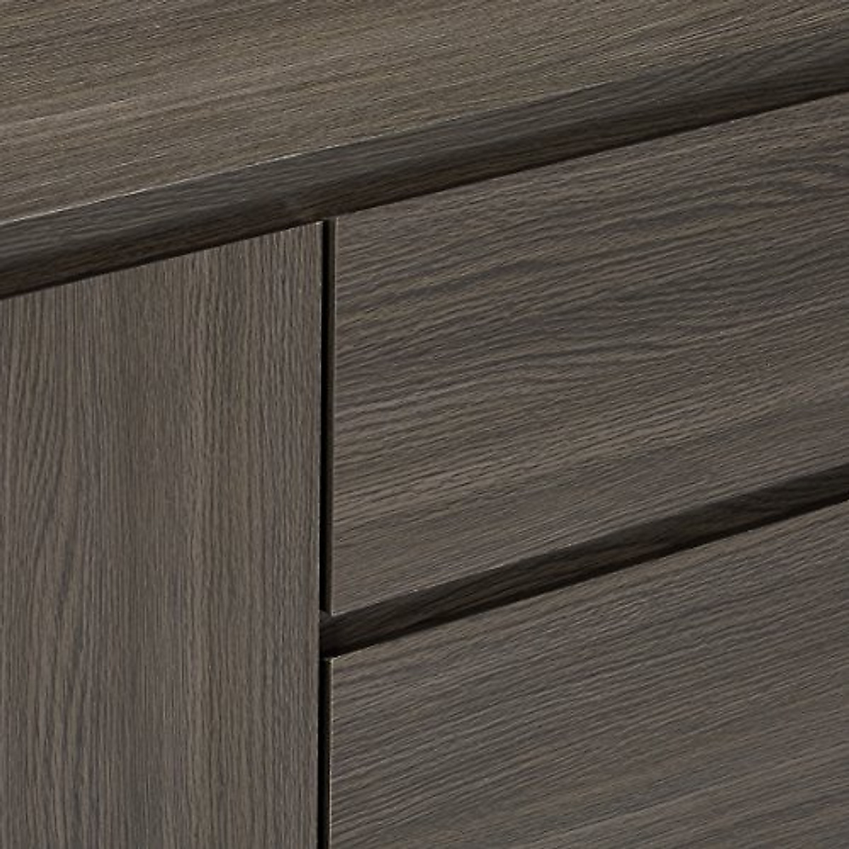 Kings Brand Furniture – Wood Buffet Server Cabinet Console Table, Oak Gray